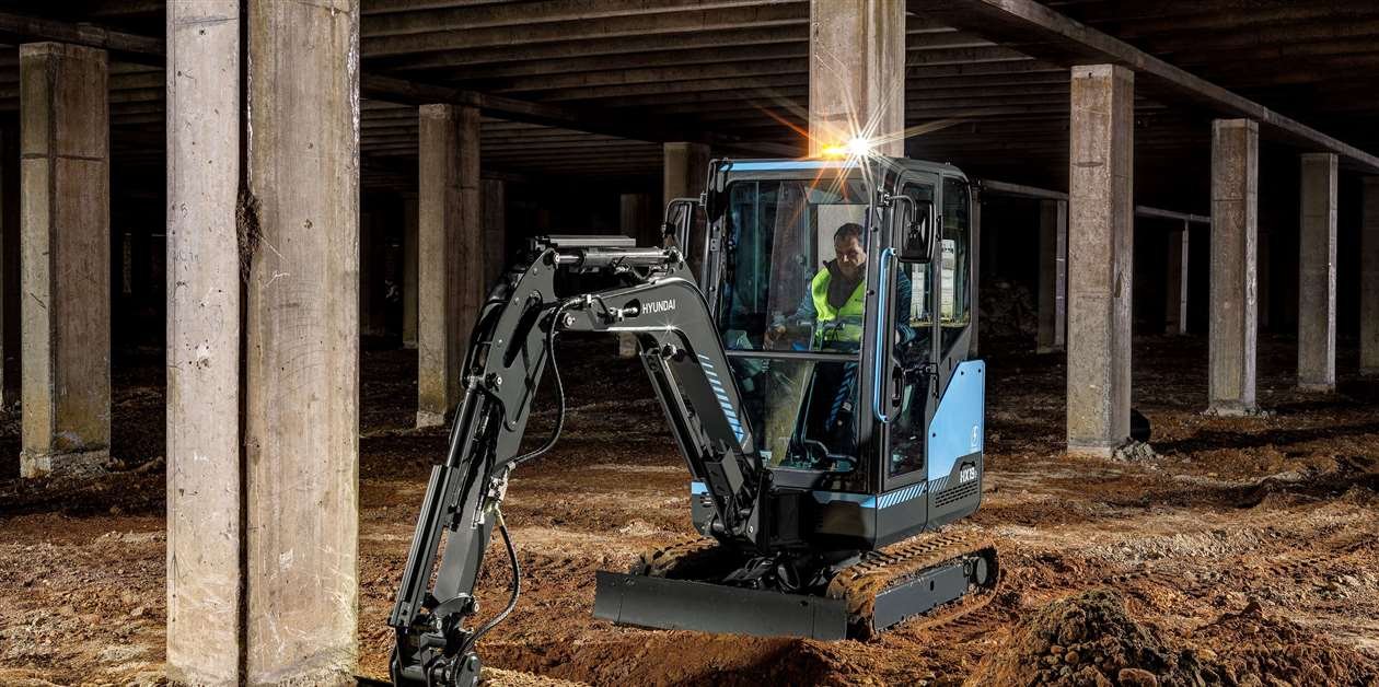 Hyundai to release first battery-electric mini excavator - Machinery Asia